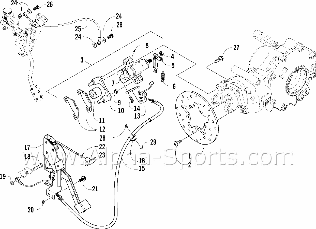 AC ATV Arctic Cat Parts Catalog - Alpha Sports OEM Parts Diagrams