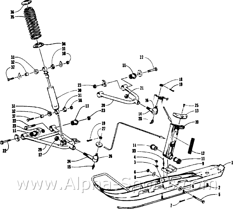 1994 Pantera front end work - need help- | Arctic Chat : Arctic Cat Forum